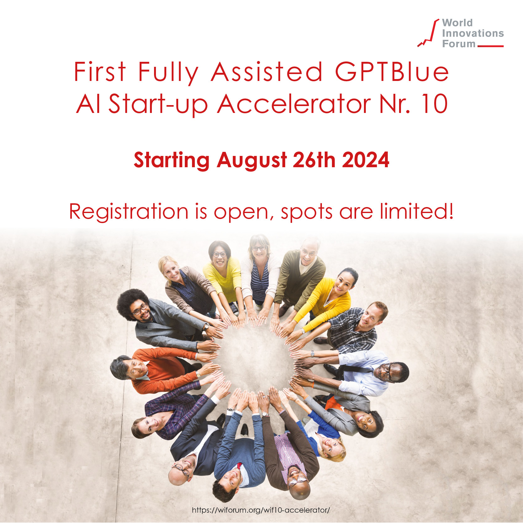 First Fully Assisted AI Start-up Accelerator Nr.10 - WIForum